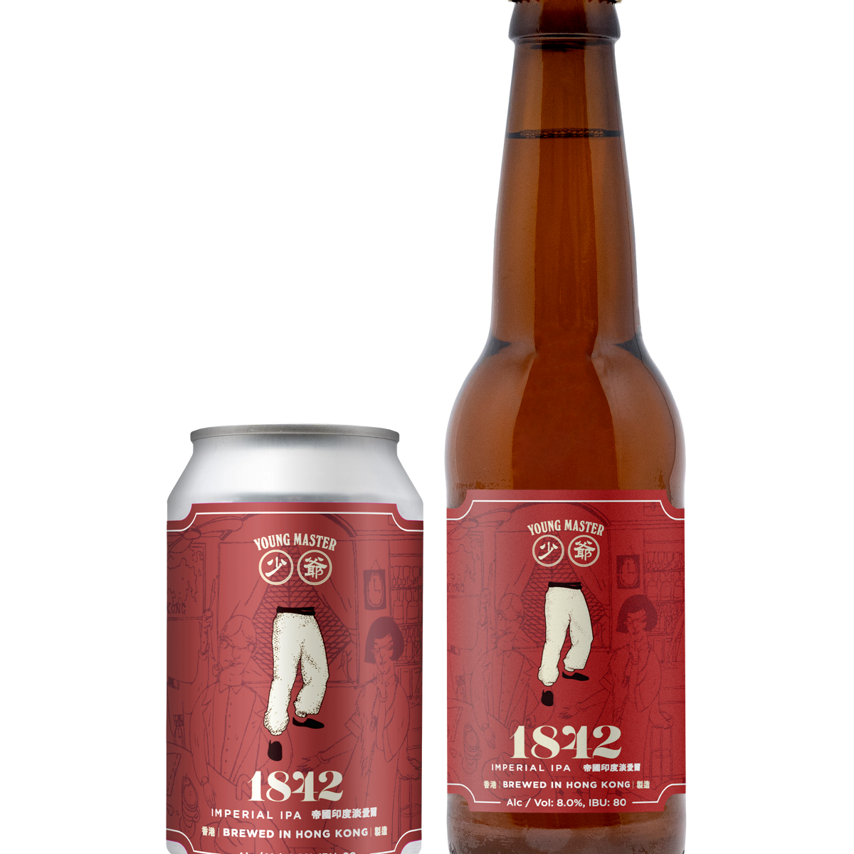 Young Master Brewery 少爺啤 | 1842 Imperial IPA 330mL Pack