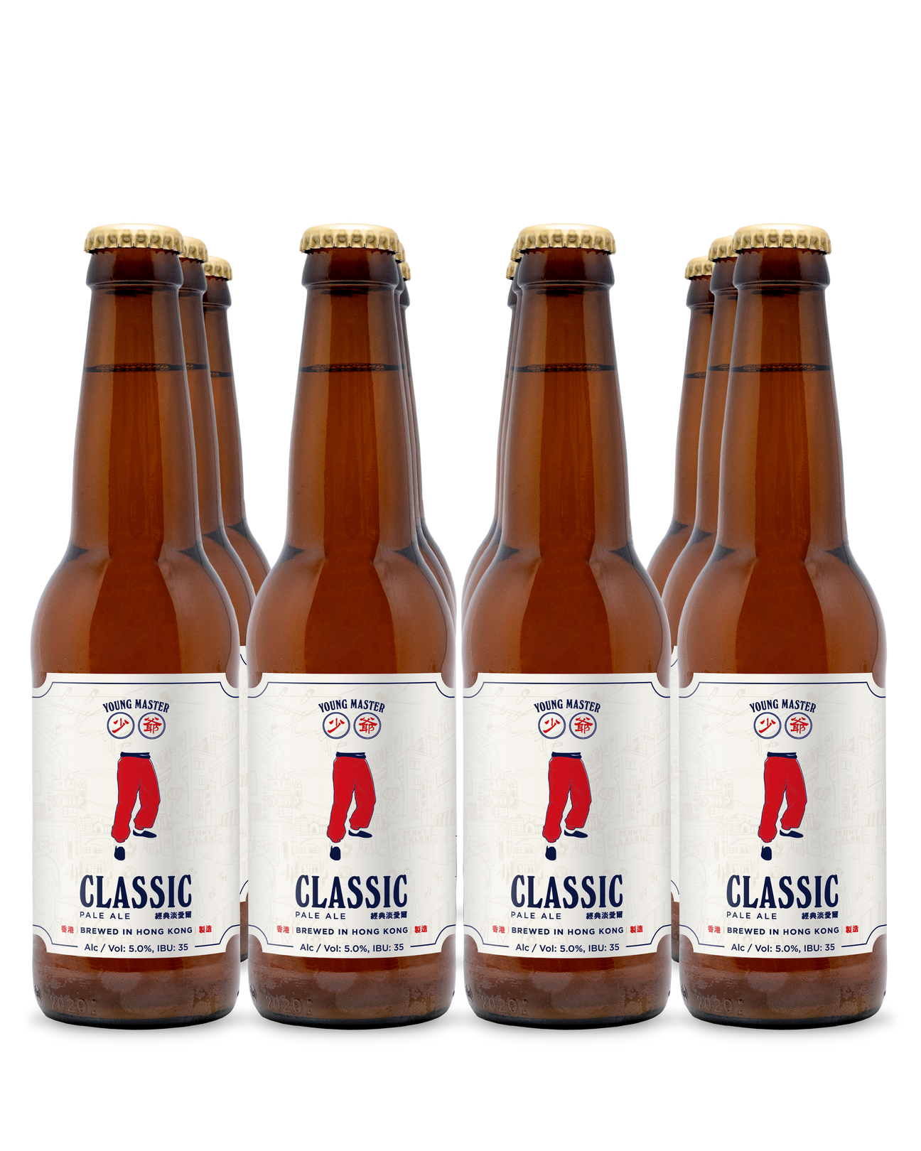 Young Master Brewery 少爺啤 | Classic Pale Ale 330mL Pack