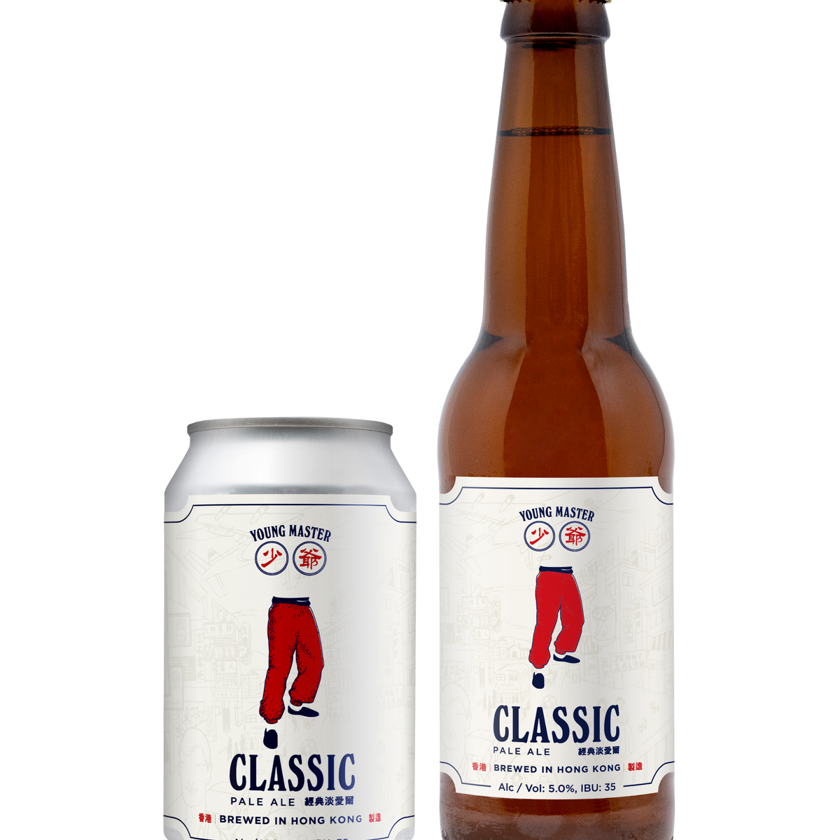 Young Master Brewery 少爺啤 | Classic Pale Ale 330mL Pack