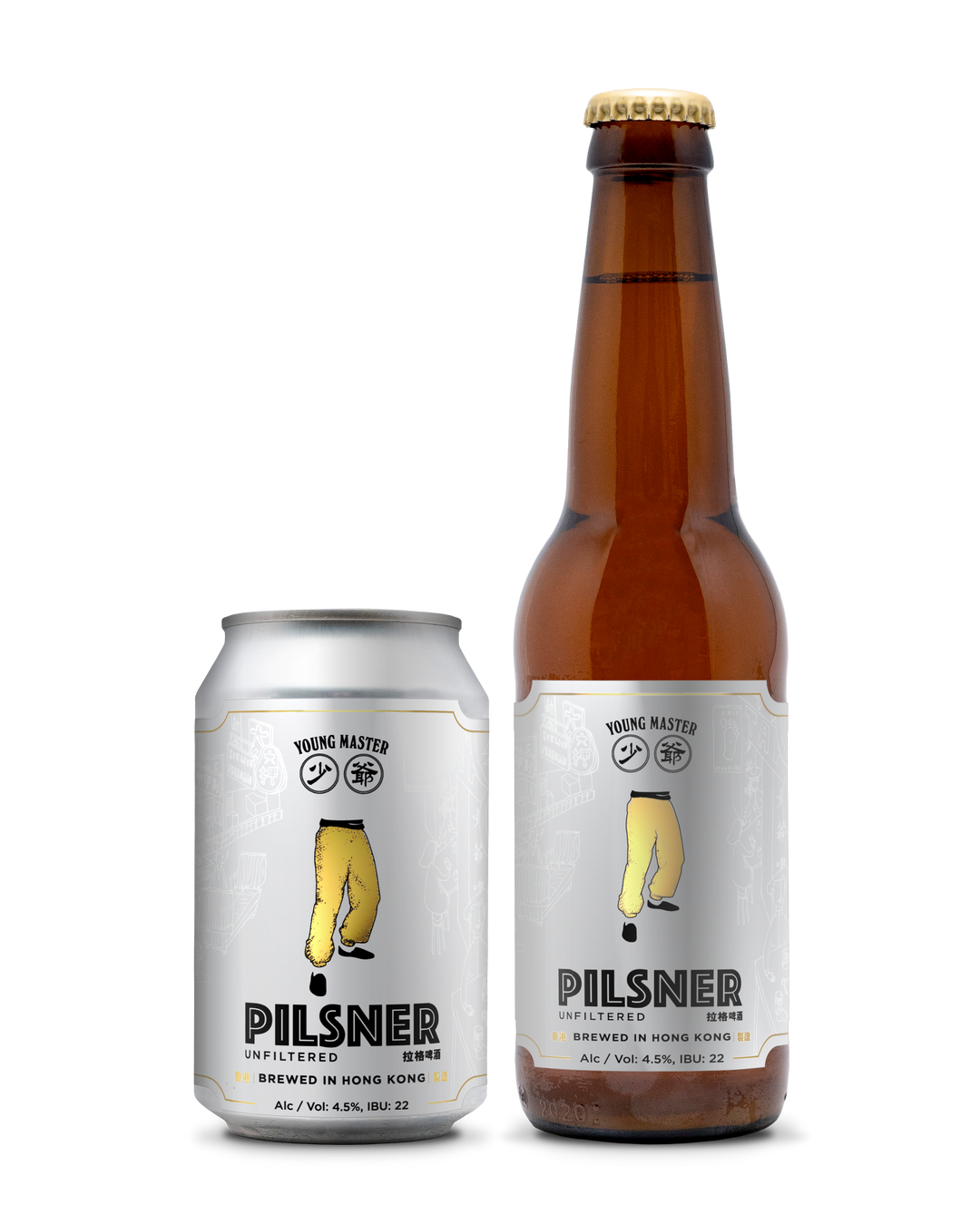 Young Master Brewery 少爺啤 | 拉格啤酒 Pilsner Unfiltered Lager