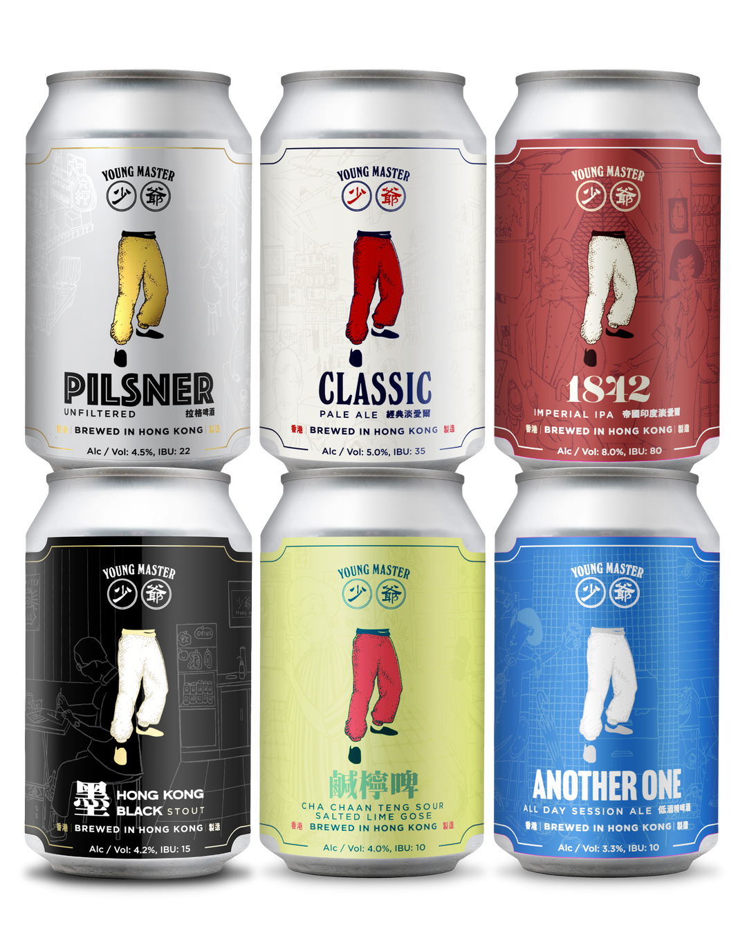 YOUNG MASTER BEERS – Young Master Brewery 少爺啤